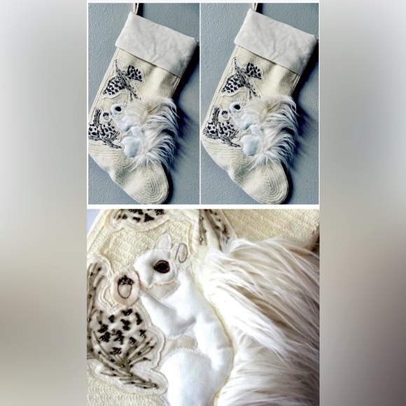 Pottery Barn | Holiday | Pottery Barn 3d Fluffy Tail Squirrel Wnut ...